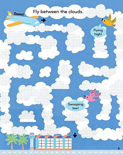 Wipe Clean Preschool Activity Book for Kids Ages 3 to 5: ABCs, Counting, Opposites, Shapes, Tracing, Pen Control and More (Start Little Learn Big Series)