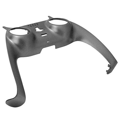 FECAMOS Game Controller Decorative Strip, Easy to install, PS5 Controller Replacement Shell for PS5 Controller Panel(Steel ash)