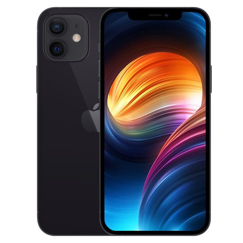 Used Apple iPhone 12 5G LTE Mobile Phone 6.1'' 4GB&64/128/256GB iOS A14 Bionic Hexa Core Dual 12MP Face ID Cellphone Official Standard/White / 256G|4GB