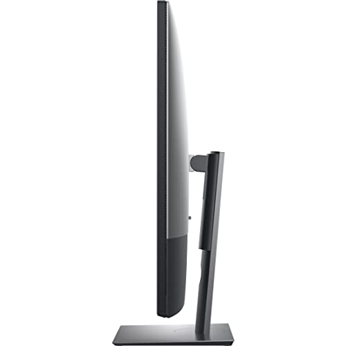 Dell U2720QM 27 Inch UltraSharp 4K UHD, IPS Ultra-Thin Bezel Monitor (HDMI, DisplayPort, USB-C), VESA Certified, Silver, Black