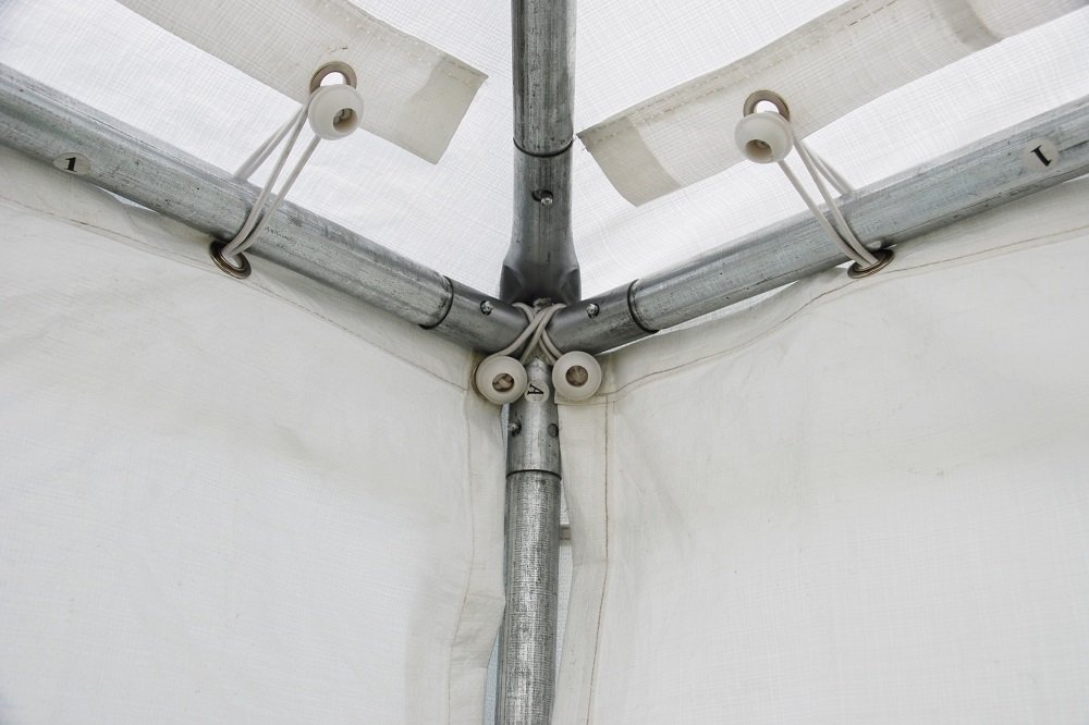 DELTA Canopies 10'x30'/12'x30'/15'x30' PE Wedding Party Tent Gazebo (10'x30' PE Tent)