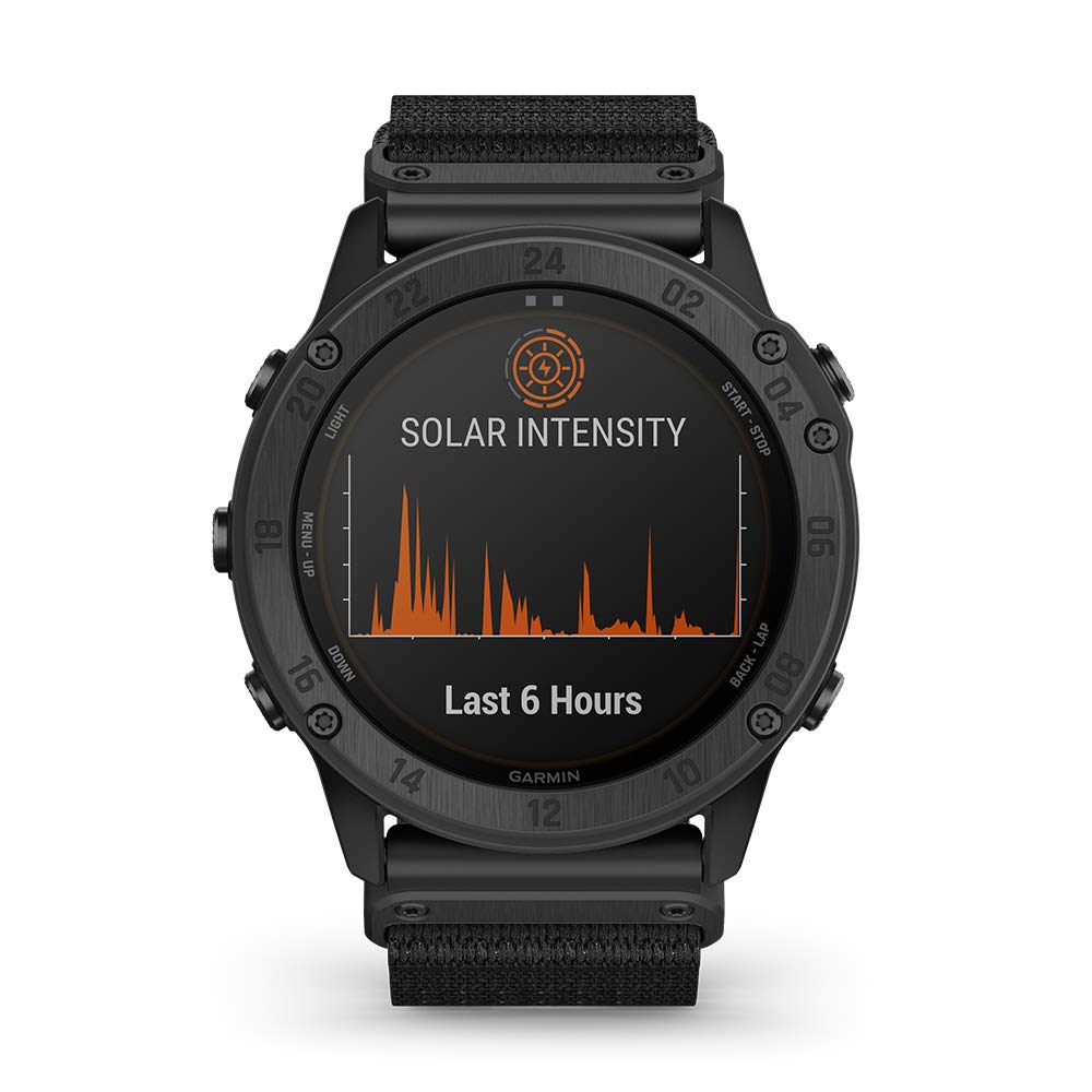 Garmin tactix Delta Solar GPS Tactical Watch - Men's Rugged Military Watch with Stealth Mode, Night Vision, Compass - Power Bundle Portable Charger & tactix Screen Protectors