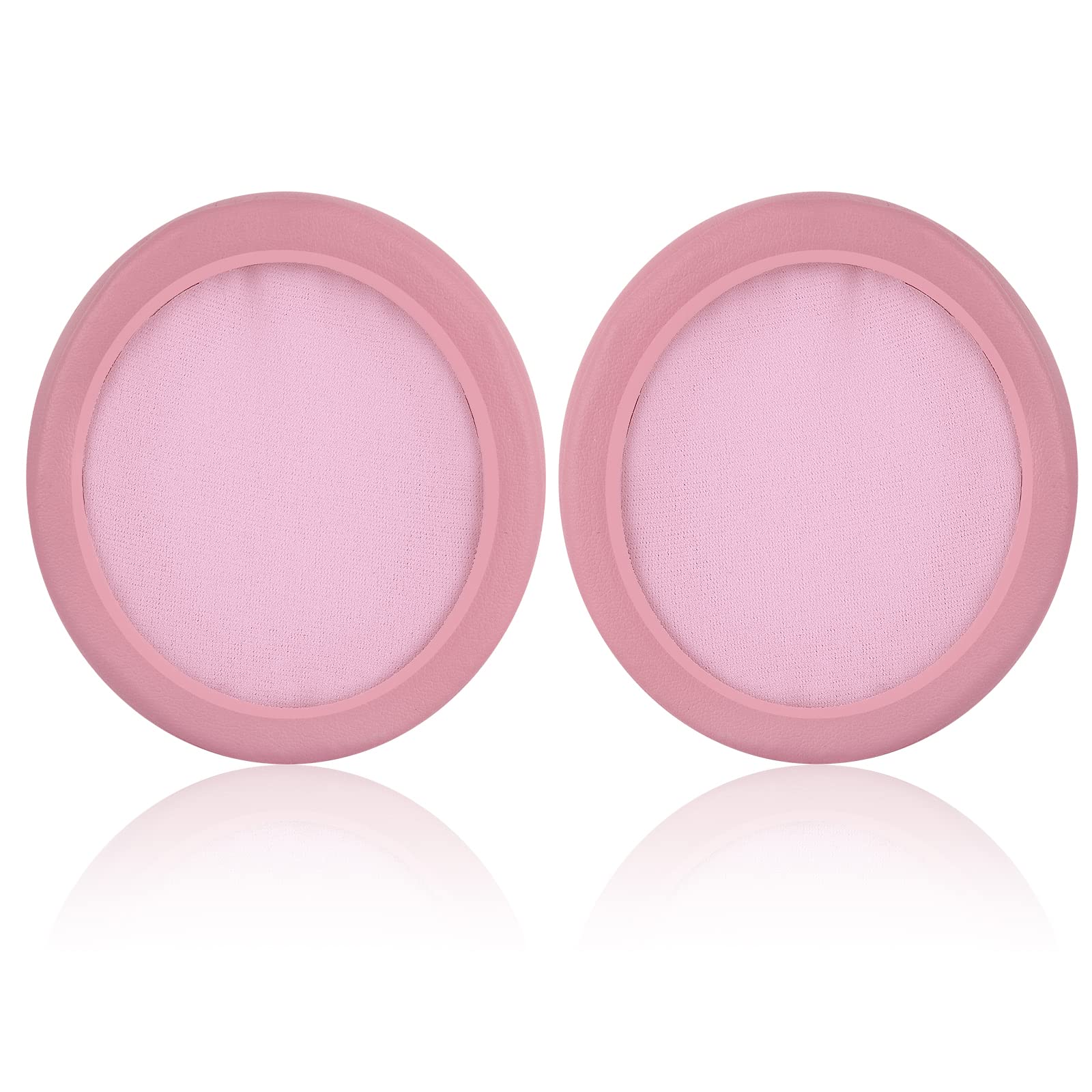 JECOBB Replacement Ear Cushion Cover with Protein Leather & Memory Foam for Razer Kraken X, Kraken X Ultralight, Kraken X Lite Headphone ONLY β Oval ( Pink )