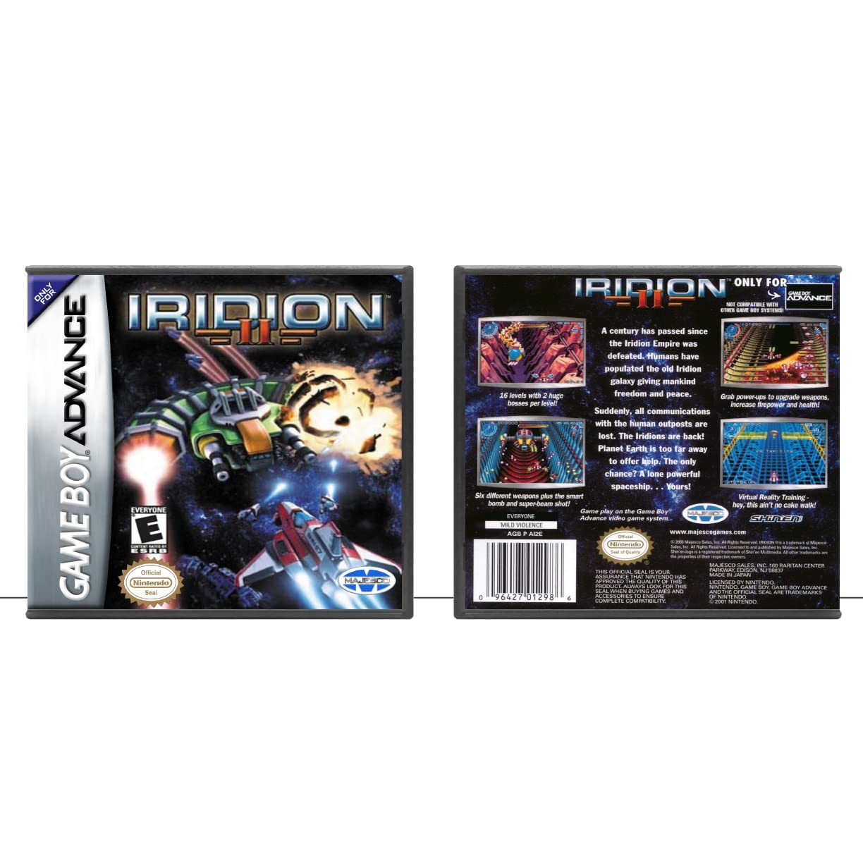 Iridion II | (GBA) Game Boy Advance - Game Case Only - No Game