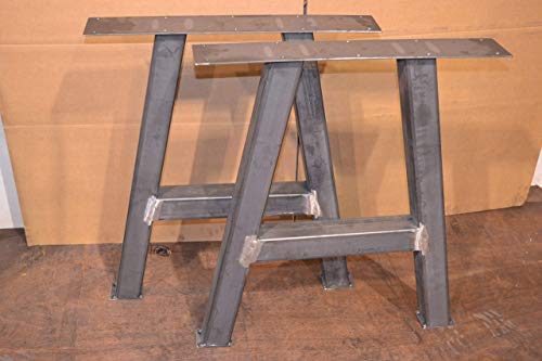 Metal Table Legs, A-Frame Style - Any Size and Color