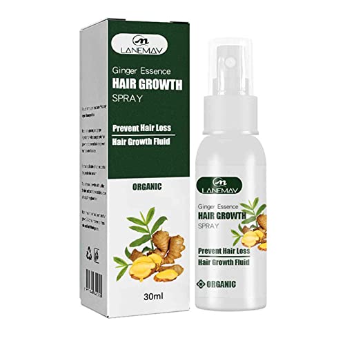 LANEMAY Ginger Essence Hair Growth Spray, Pure Ginger Prevent Hair loss Hair Growth Spray - 30ml