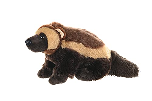 Wild Republic Wolverine Plush, Stuffed Animal, Plush Toy, Gifts for Kids, Cuddlekins 12 Inches, Multicolor