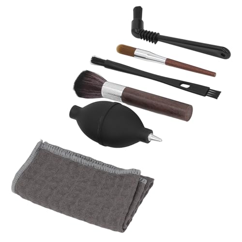 Nylon Espresso Machine Brush 6 Pieces Coffee Machine Cleaning Brush Set Coffee Machine Brush Cleaner for Coffee Machine Bottle Teapot Nozzle