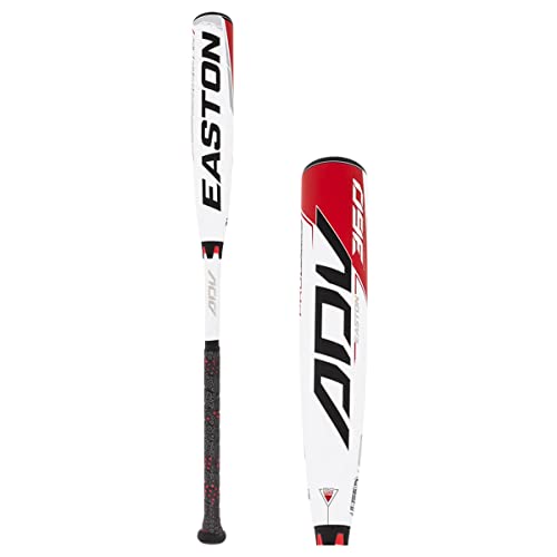 Easton ADV 360 USSA 2 5/8 In. Barrel Youth Baseball Bat Drop -5, 31/26, White Red