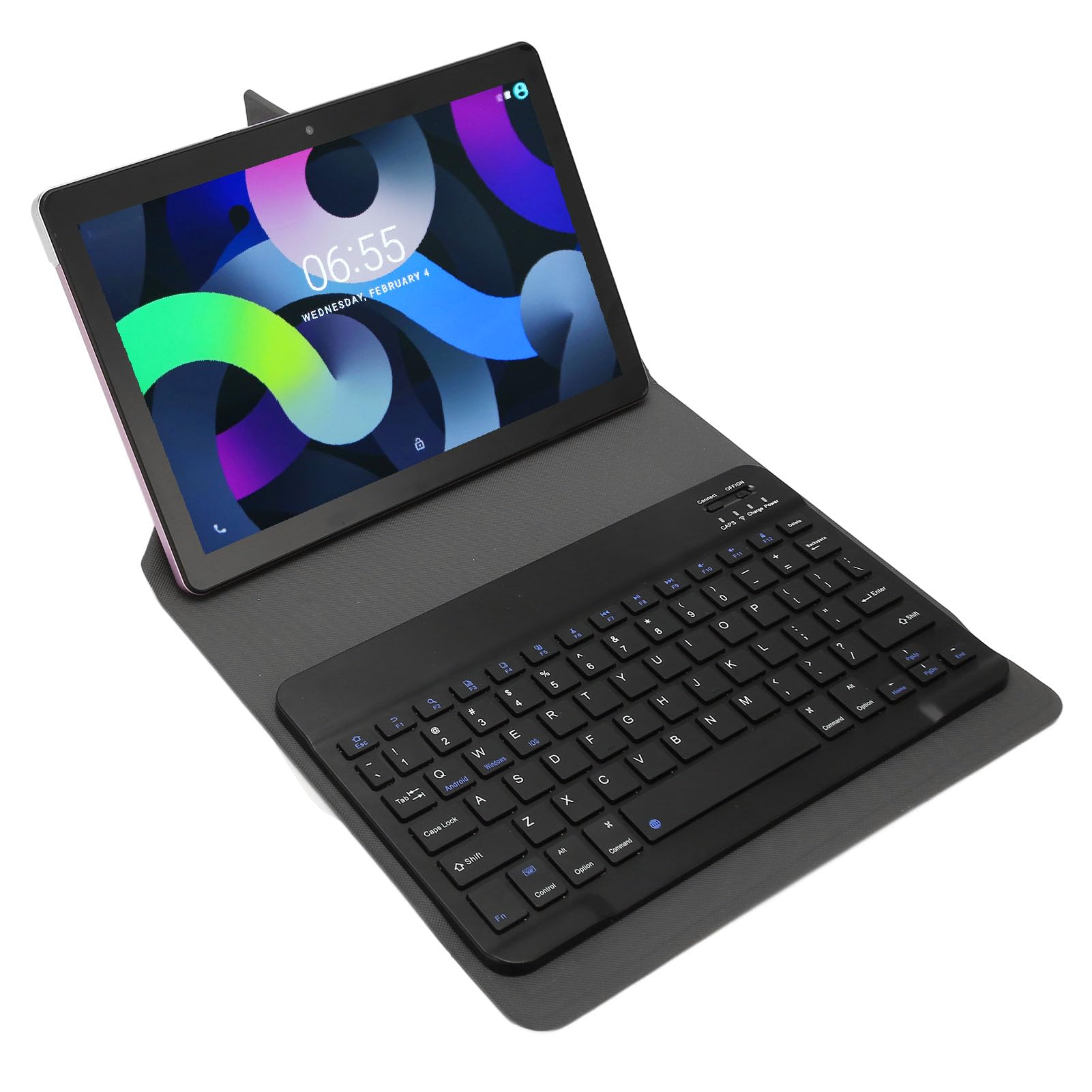 FOLOSAFENAR Tablet HD, 2 in 1 Business Tablet 5G WiFi 1920x1200 4GB 64GB for Work (#2)