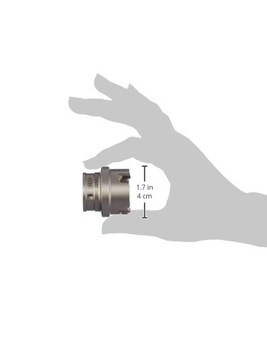 Greenlee 645-1-1/8 Quick-Change Carbide-Tipped Hole Cutter, 1-1/8" Stainless Steel Hole Saw with Tungsten Carbide Teeth