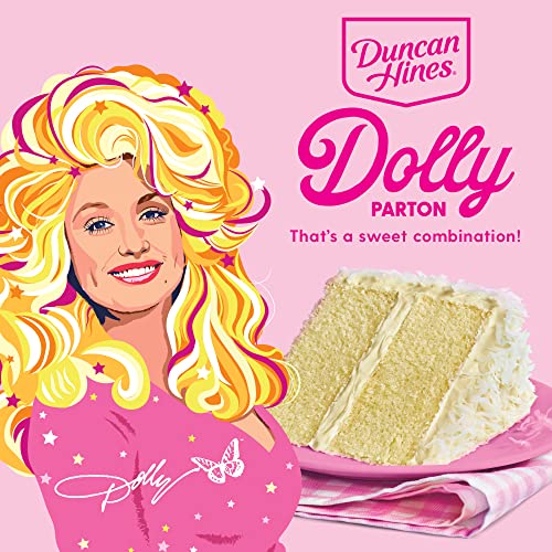 Duncan Hines Dolly Parton's Favorite Southern-Style Coconut Flavored Cake Mix 15.25 Ounce