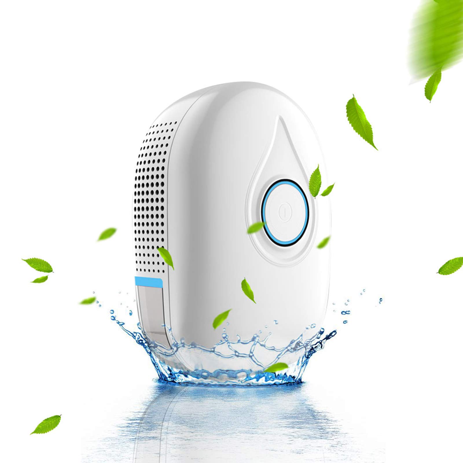 EALEK Electric Mini Dehumidifier 500ML Auto shut off Ultra-Quiet Portable and Compact Quiet Small Dehumidifiers or Bedroom Bathroom Closet Basement