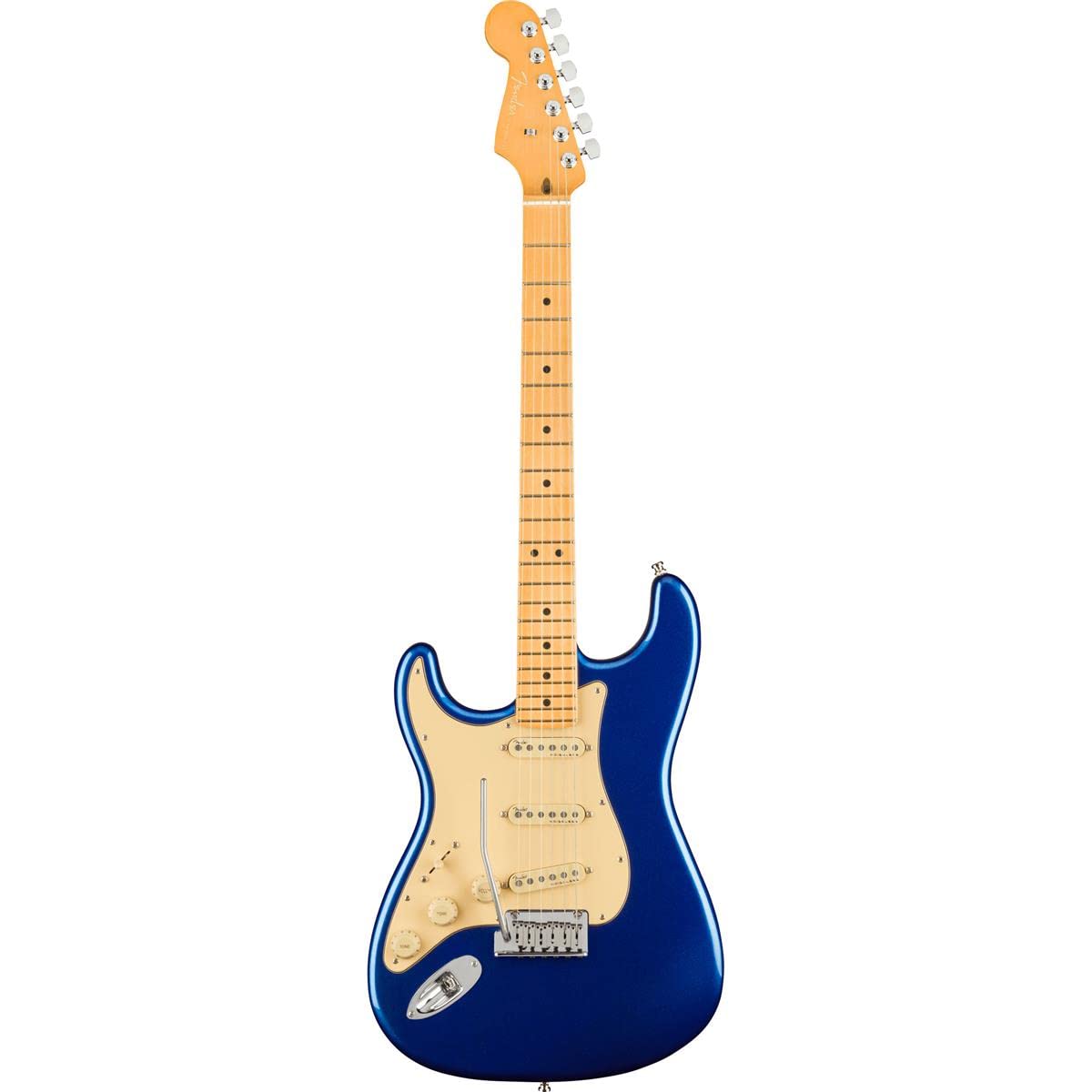 Fender American Ultra Stratocaster Left-handed - Cobra Blue with Maple Fingerboard