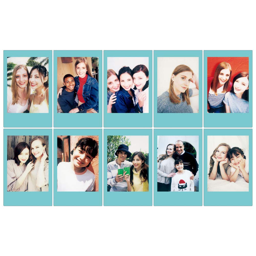 Fujifilm Instax Mini Black Film Character Film (30 Sheets) (Combo - 5)