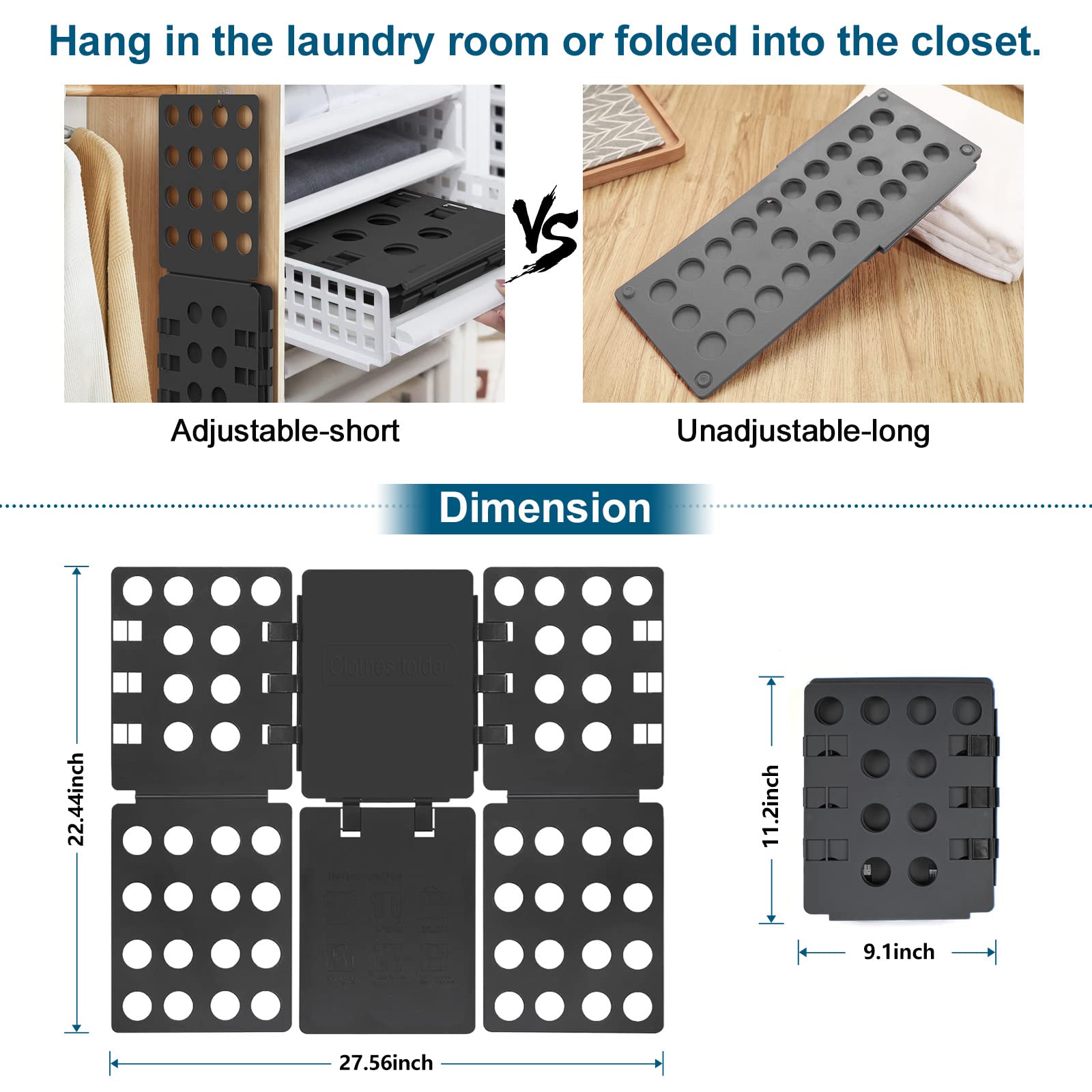 Sealegend Shirt Folding Board Shirt Folder Clothes Folding Board Durable Plastic t Shirts Clothes Laundry folders