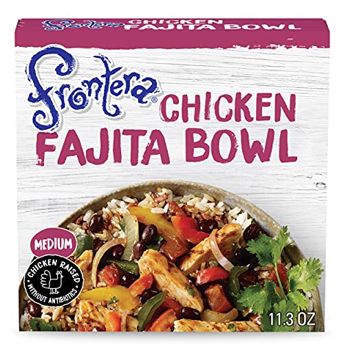 Frontera Chicken Fajita Bowl Frozen Meal, Medium, 11.3 oz