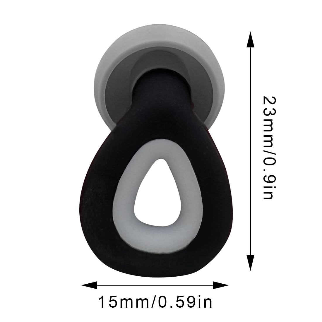 Ear Plugs for Sleeping, 1 Pair Ear Plugs for Sleeping Noise Cancelling Concert Ear Plugs Swimming Ear Plugs Silicone Ear Plugs for Swimming, Sleeping,Concert & 35dB Kids and Adults