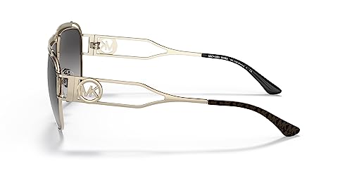 Michael Kors Vienna MK1102 - 10148G Sunglasses Light Gold W/ Grey Gradient 61MM