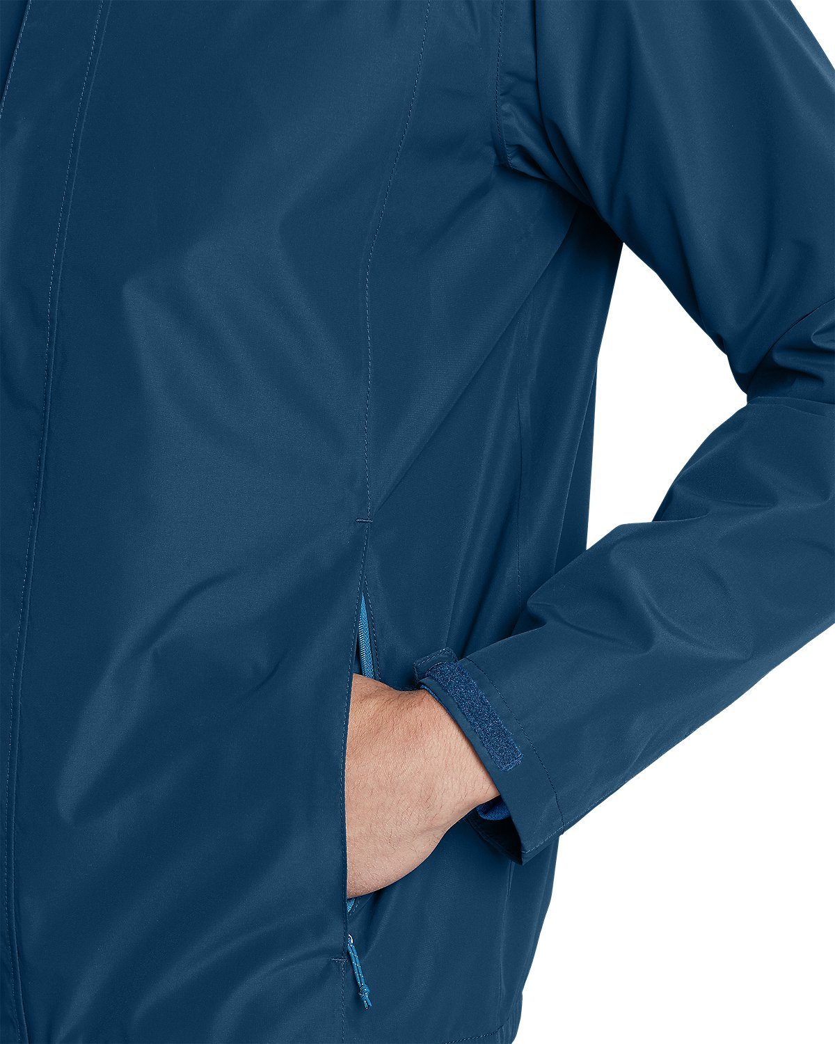 Eddie Bauer Men's Rainfoil Packable Jacket, Waterproof, Dark Smoke, Medium