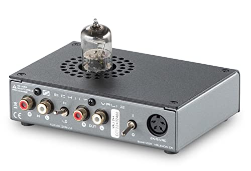 Schiit Vali 2++ Tube Hybrid Headphone Amp and Preamp (Black)