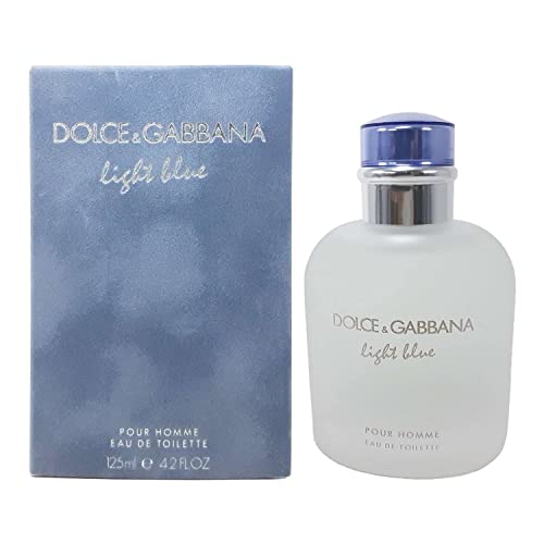 Dolce & Gabbana Light Blue For Men Eau De Toilette Spray, 4.2-Ounces