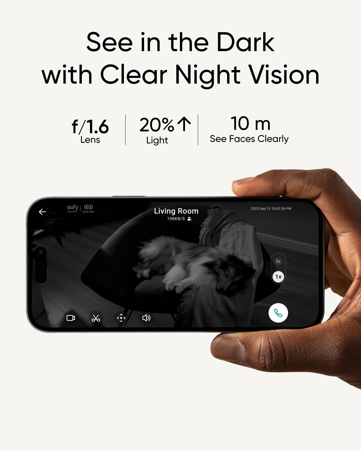 eufy Security Indoor Cam S350, Dual Cameras, 4K UHD Resolution Security Camera with 8× Zoom and 360° PTZ, Human/Pet AI, Ideal for Baby Monitor/ /Home Security, Dual-Band Wi-Fi 6, Plug in
