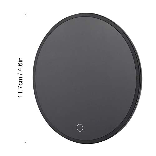 Fdit Coffee Mug Warmer Beverage Warmer Plate Desktop Heated Coffee Tea Waterproof Touch for Coffee Tea Milk(US-Black)