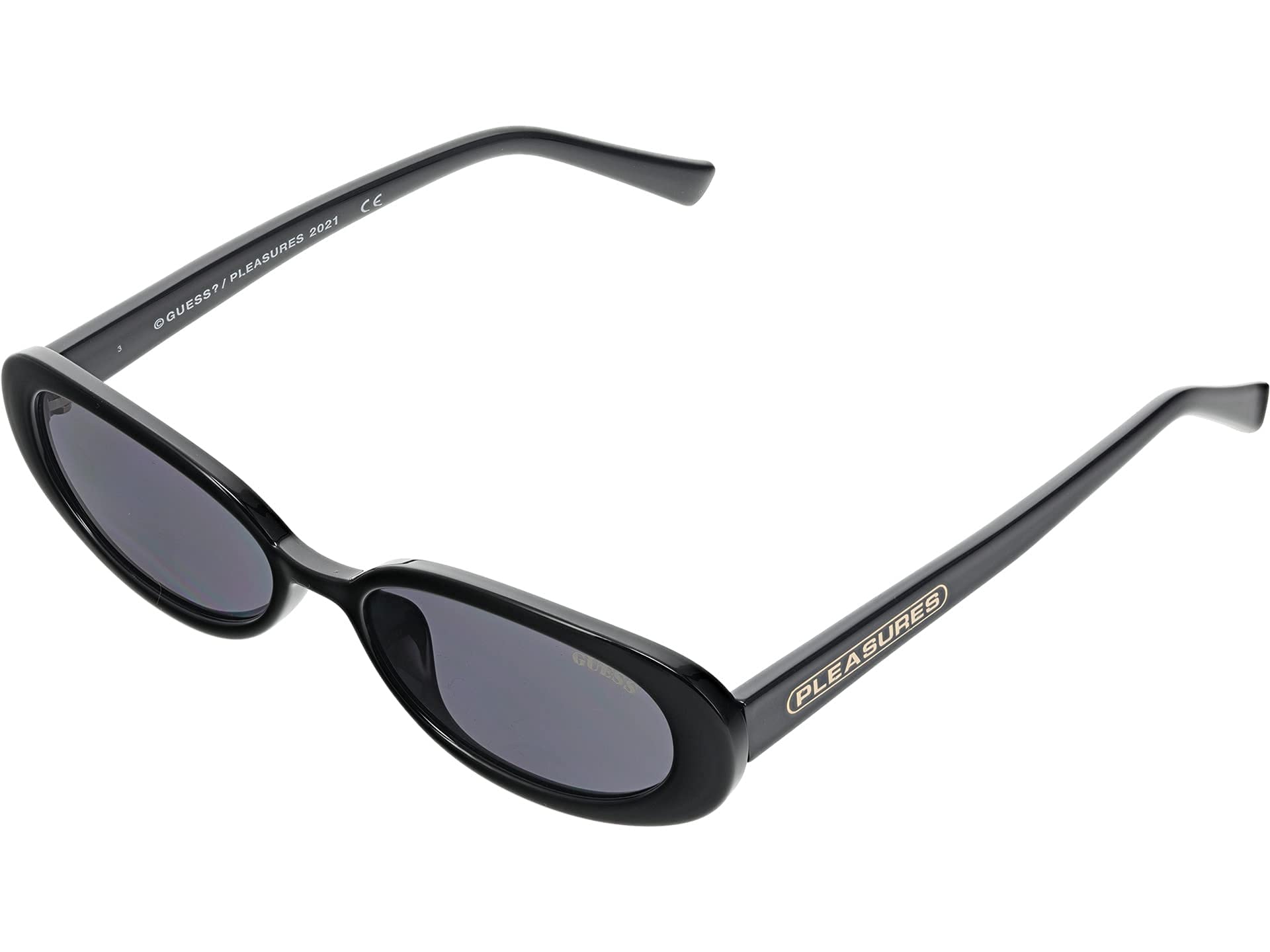 GUESS GU8228 Shiny Black/Smoke One Size