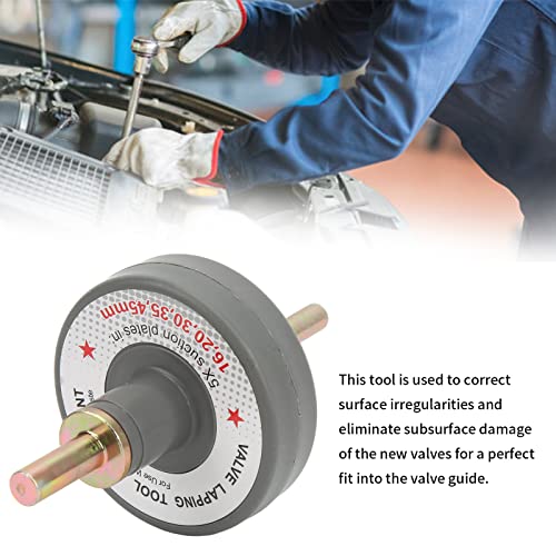 Valve Lapping Tool Attachment, Valve Lapping Tool Kit with 5 Suction Plates, 1000rpm to 1250rpm Working Speed, Labor Saving Small Engine Valve Lapper Kit for Automotive, Motorcycle, ATV