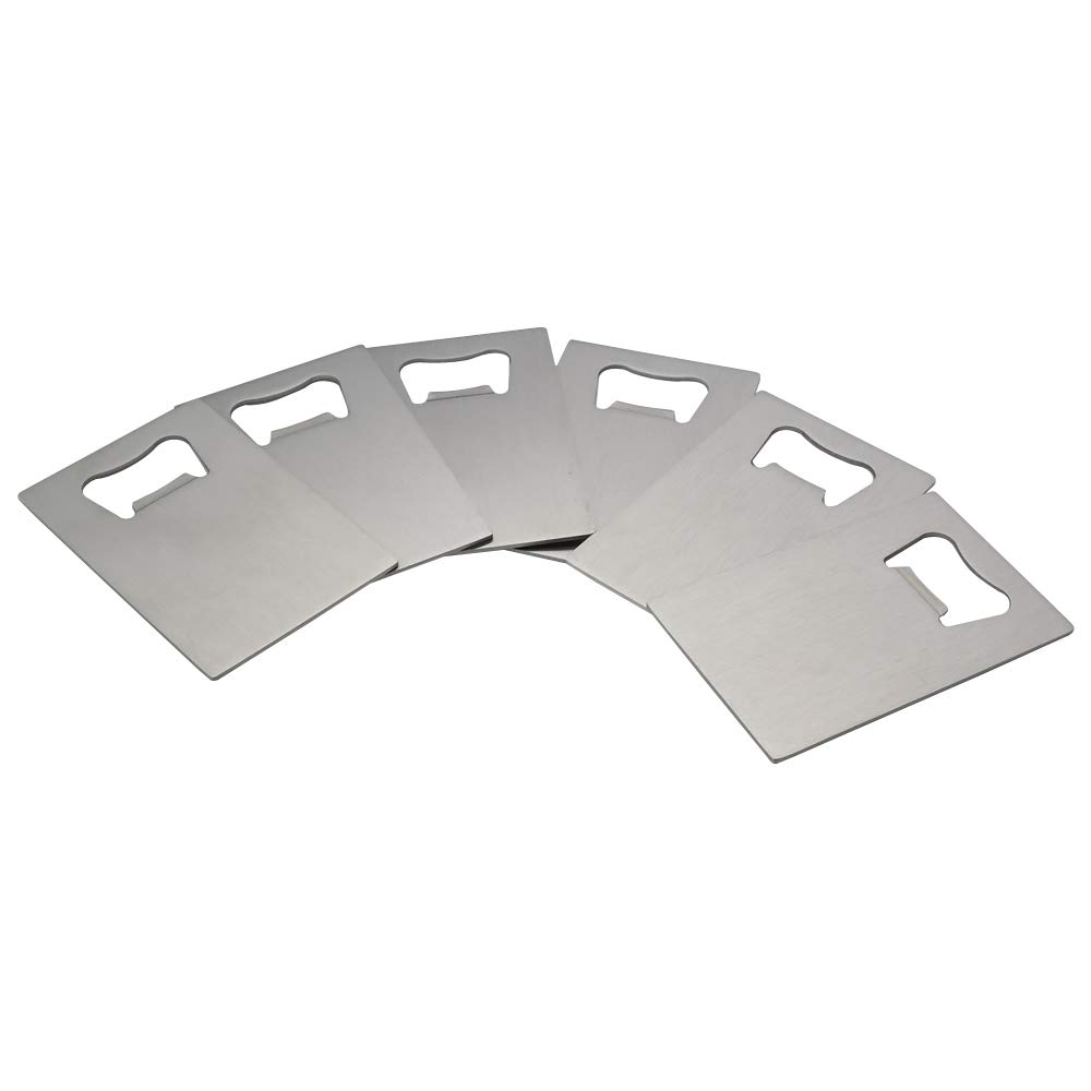 Gloreen Credit Card Bottle Openers, 6 Packs