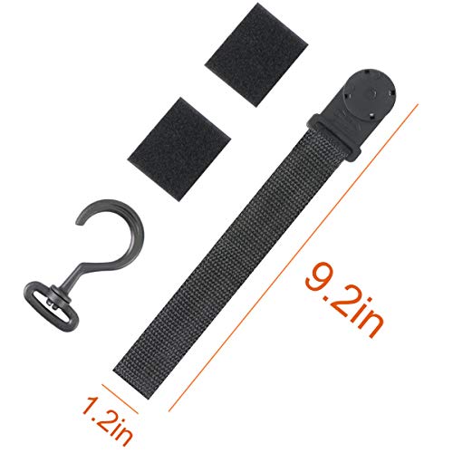 khanka Multimeter Hanging Strap and Magnet Kit, Portable Hanging Loop Polypropylene Fiber Tool Kit Strong Magnet Durable Multimeter Strap Hanger for Fluke HIOKI TESTO klein TPAK Digital Multimeter
