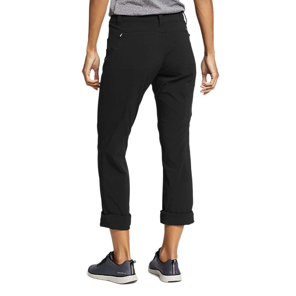 Eddie Bauer Women's Sightscape Convertible Roll-Up Pants, Storm, 4