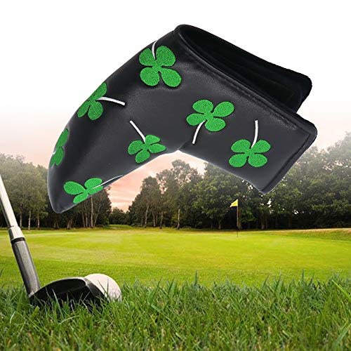 Dark Horse Golf Putter Head cover Shamrock Embroidered Blade for Scotty Cameron Ping TaylorMade Odyssey