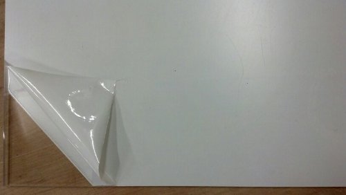 SIBE-R PLASTIC SUPPLY Acrylic Plexiglas Sheet 12" X 8" X 1/8" Clear