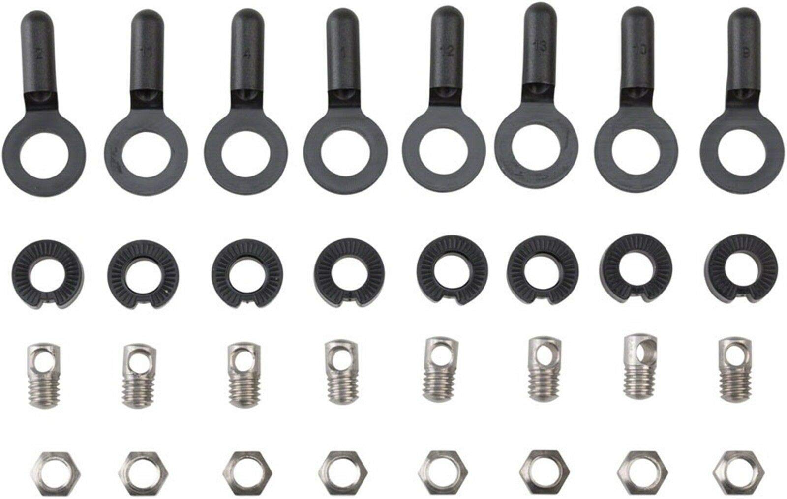SKS GERMANY Replacement Eyebolt and Nut Set, Silver