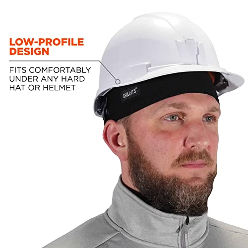 Ergodyne unisex adult 3-pk Cap, Black, One Size US