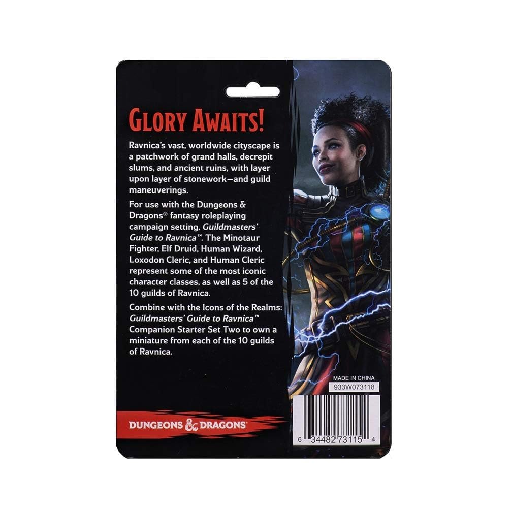 WizKids D&D Icons of The Realms: Guildmasters' Guide to Ravnica Companion Starter Set One