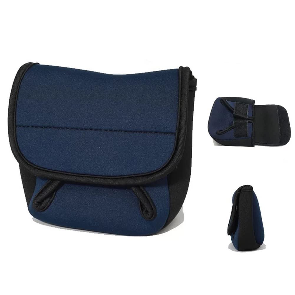 Fishing Spinning Reel Covers Baitcaster Protective Bag for Drum Spinning Raft Bait Casting Reel Storage Tools Fishing Tackle Fly Reel Case ( Color : A Style S )