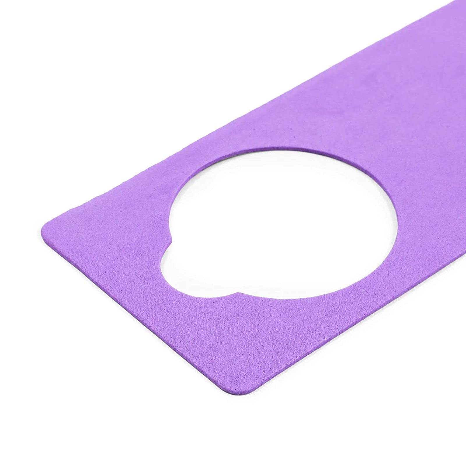 EVA Foam Door Hangers for DIY Crafts, 8 Colors (3.25 x 9.5 Inches, 24 Pack)