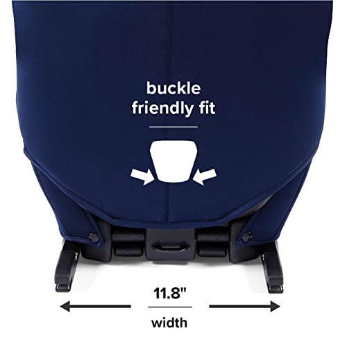 Diono Everett NXT High Back Booster Car Seat with Rigid Latch, Lightweight Slim Fit Design, 8 Years 1 Booster Seat, Blue