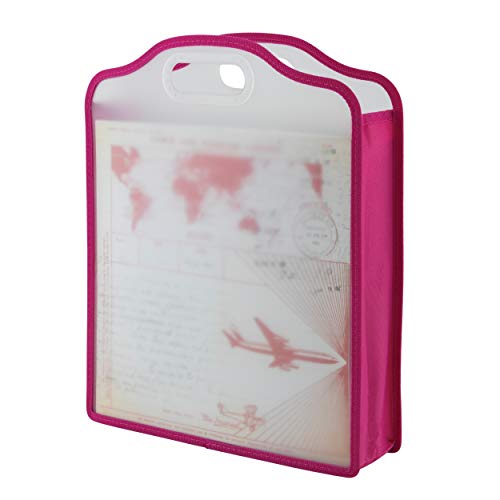 Storage Studios Expanding Paper Folio for 12 x 12 Sheets, 15.75 x 13 x 3 Inches, Color May Vary, CH93391