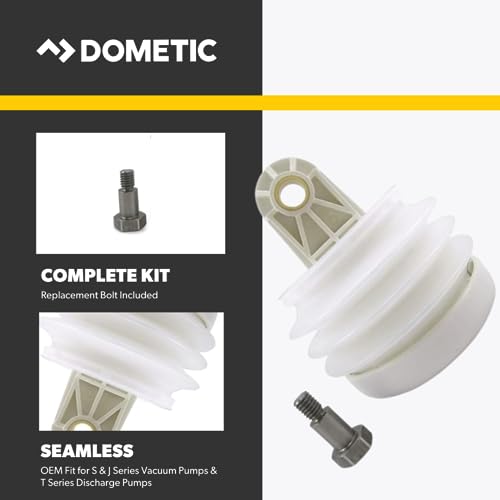 DOMETIC 385230980 Pump Bellow Kit White β9.09 x 5.39 x 4.09 inches