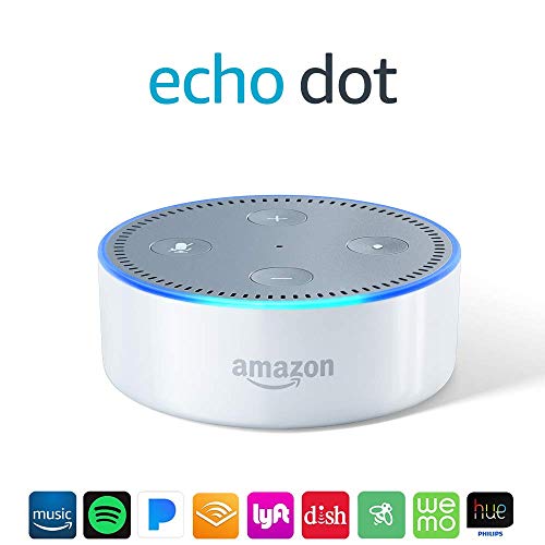 Echo Dot (2nd Generation) - Smart speaker with Alexa - White