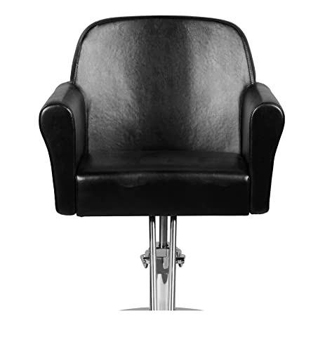 Icarus Howard Modern Hair Salon Styling Chair with Square Stainless Steel Base