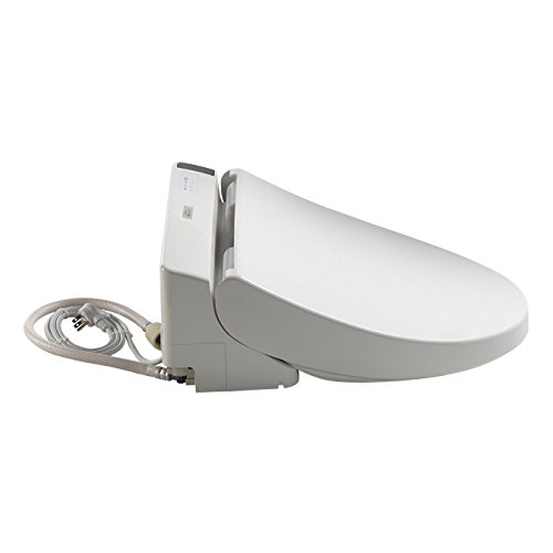 TOTO SW2043#01 C200 WASHLET Electronic Bidet Toilet Seat with Premist and SoftClose Lid, Round, Cotton White