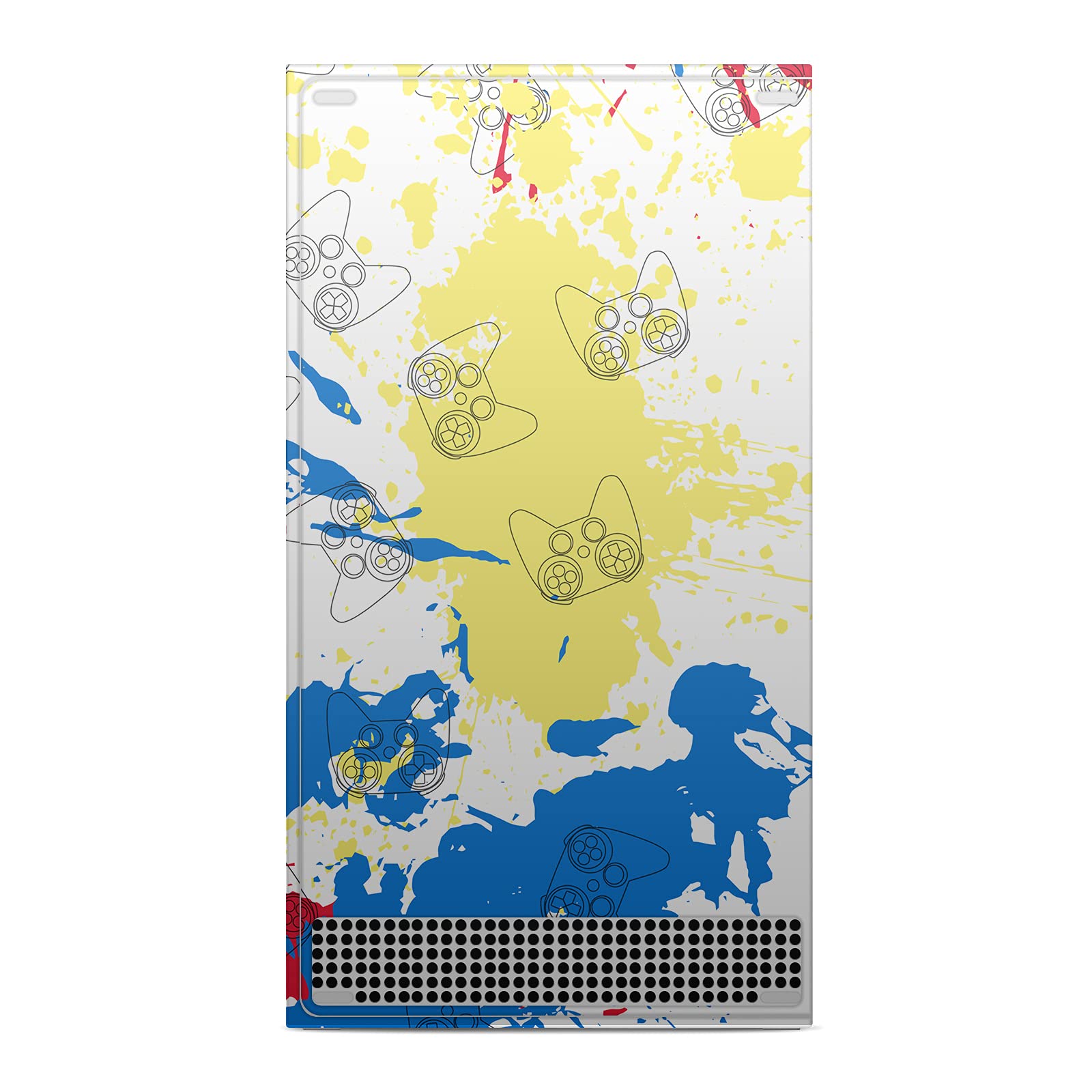 Head Case Designs Officially Licensed Emoji Gamer Art Patterns Matte Vinyl Sticker Gaming Skin Case Cover Compatible with Xbox Series S Console and Controller Bundle