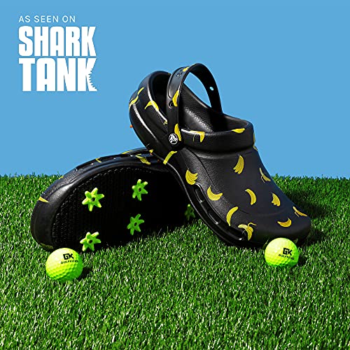 Golfkicks - Spikes Kit - Turn Sneakers into Golf Shoes - Shark Tank Featured - DIY Golf Shoe Making - Add Cleats to Any Shoe - Golf Spikes