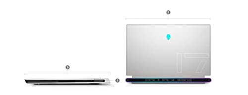 Dell Alienware X17 R1 Gaming Laptop (2021) | 17.3" 4K | Core i9 - 2TB SSD - 32GB RAM - RTX 3080 | 8 Cores @ 5 GHz - 11th Gen CPU - 10GB GDDR6X (Renewed)