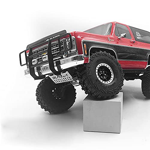 SHEAWA Metal Front Guard Protective Armor Guard Fender Accessories for Traxxas TRX-4 Chevrolet Blazer K5 RC Crawler Car